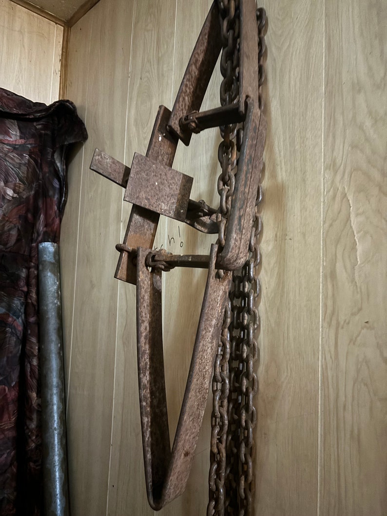 Very Rare Vintage Bear Trap. - Etsy