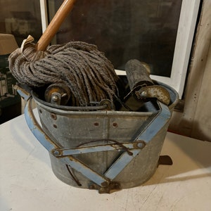 Old Skool Mop Pail. - Etsy