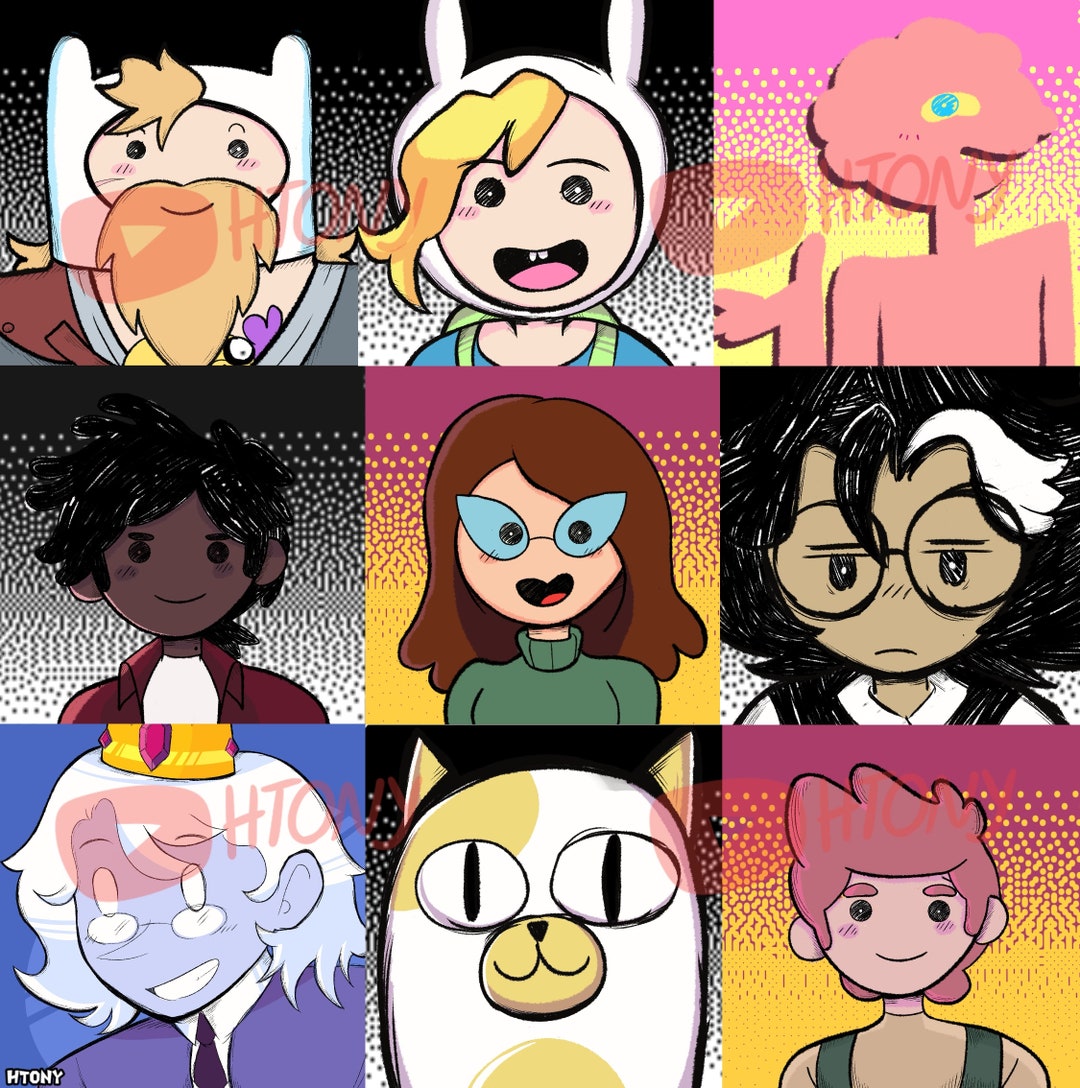 Custom Fiona and Cake Omori Styled Portraits - Etsy