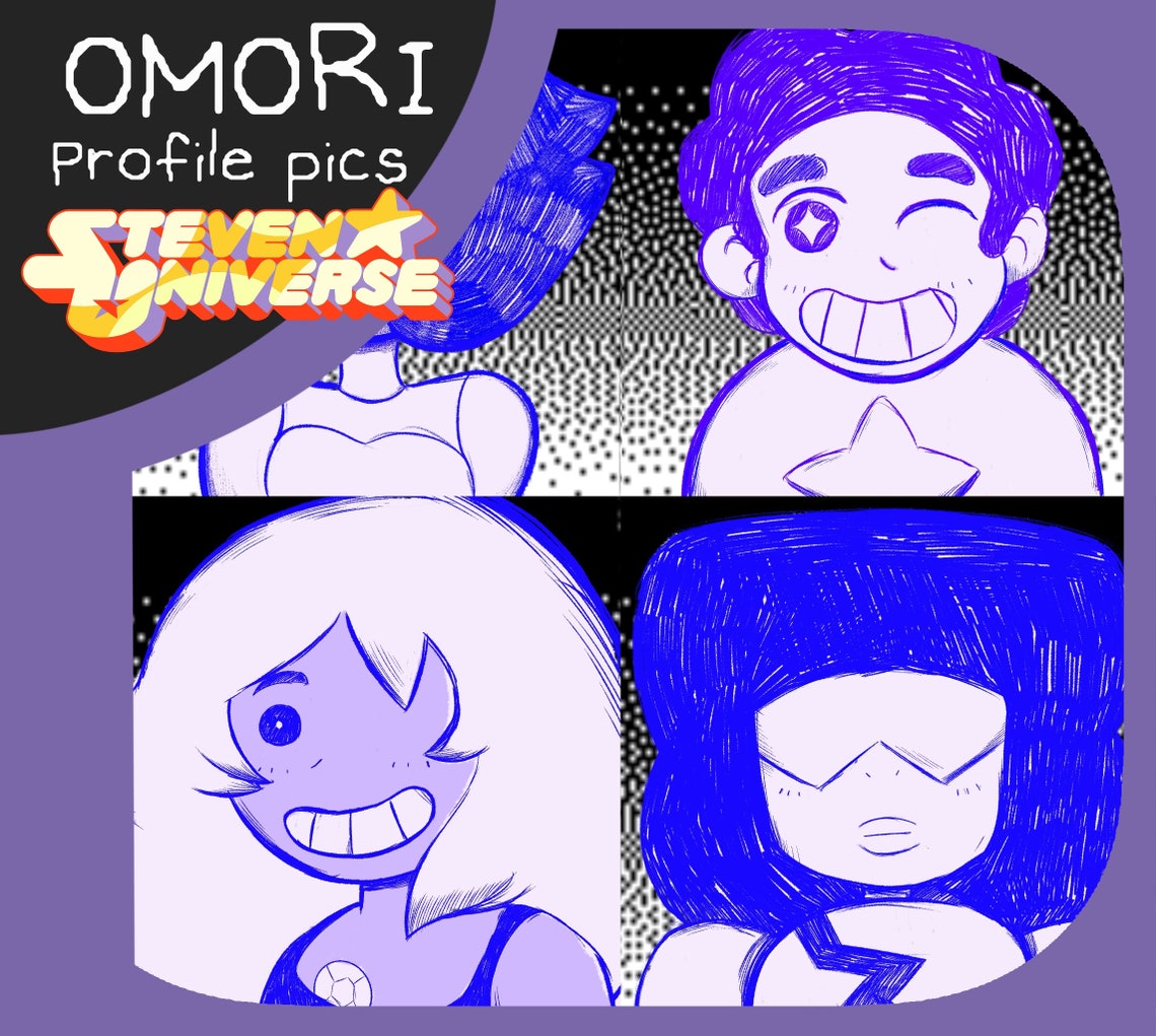 Omori Steven Universe Custom Profile Pictures Cartoon Network,sketch ...
