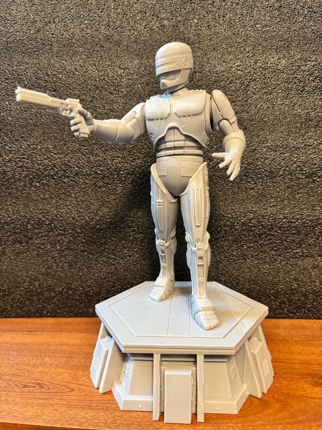 Robo Cop 12K Resin 3D Printed Collectable Statue Large Figurine 270mm ...