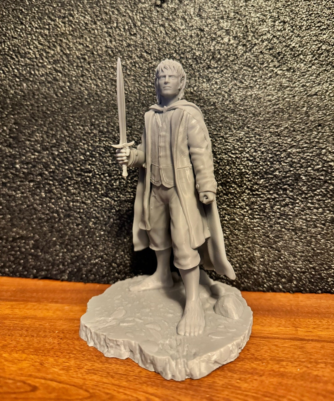 Frodo Baggins Elijah Wood, LOTR 12K Resin 3D Printed Collectable ...