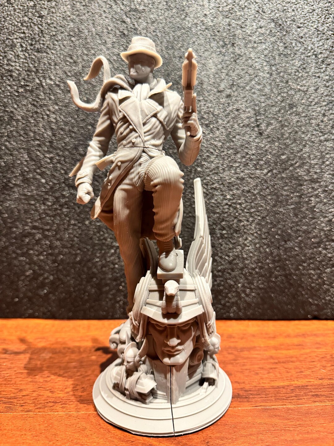 Rorschach Figurine - Watchman | 12K Resin 3D Printed Collectable Statue ...