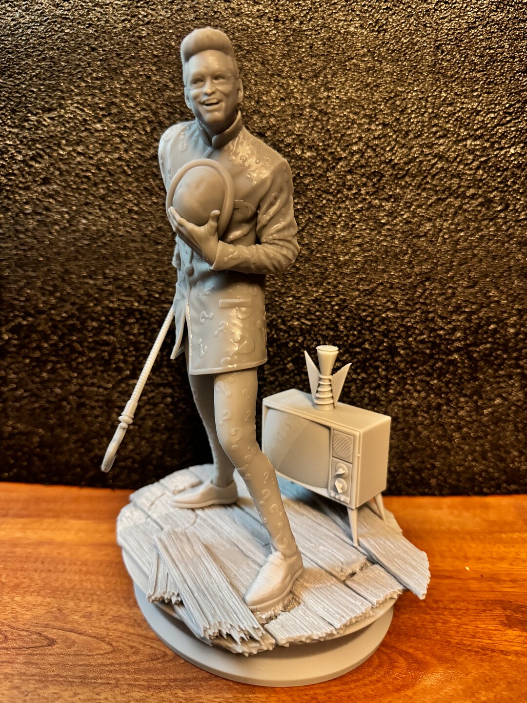 The Riddler jim Carrey 12K Resin 3D Printed Collectable Statue Various ...