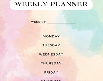 Daily to Do List Printable, Instant Download, Minimalist Productivity ...