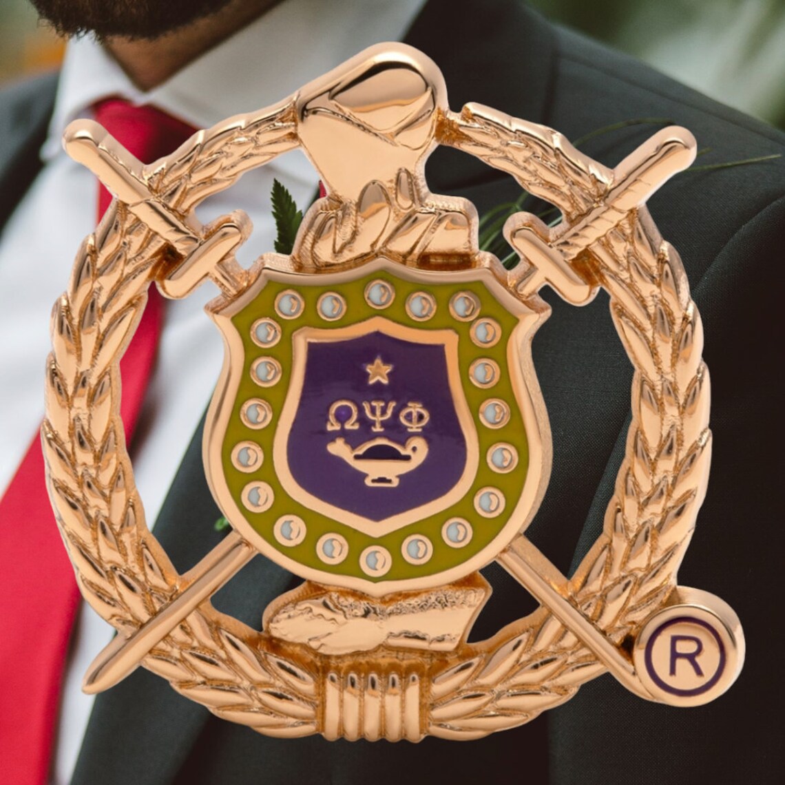 Omega Psi Phi 3D Lapel Pin - Etsy