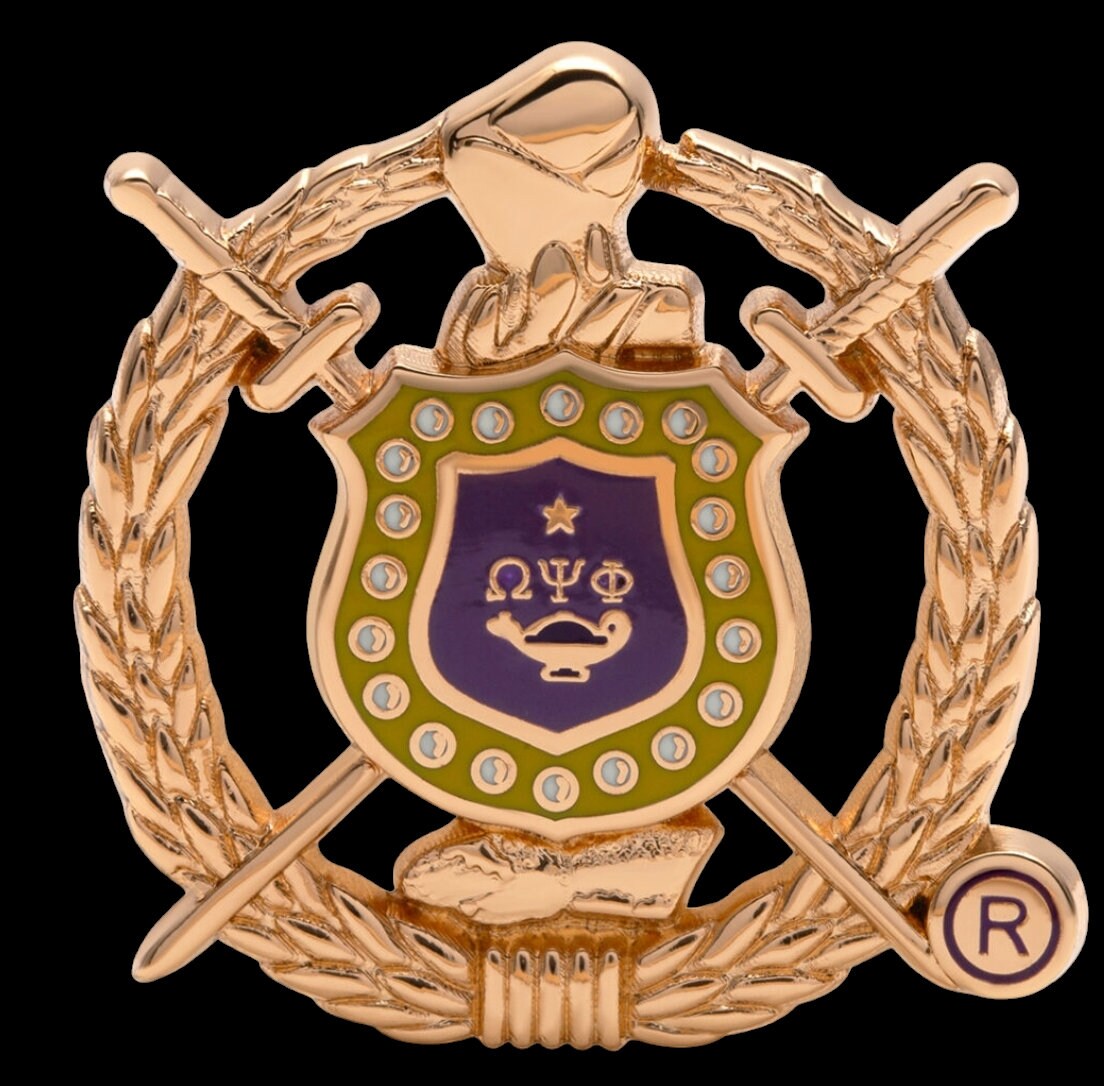 Omega Psi Phi 3D Lapel Pin - Etsy