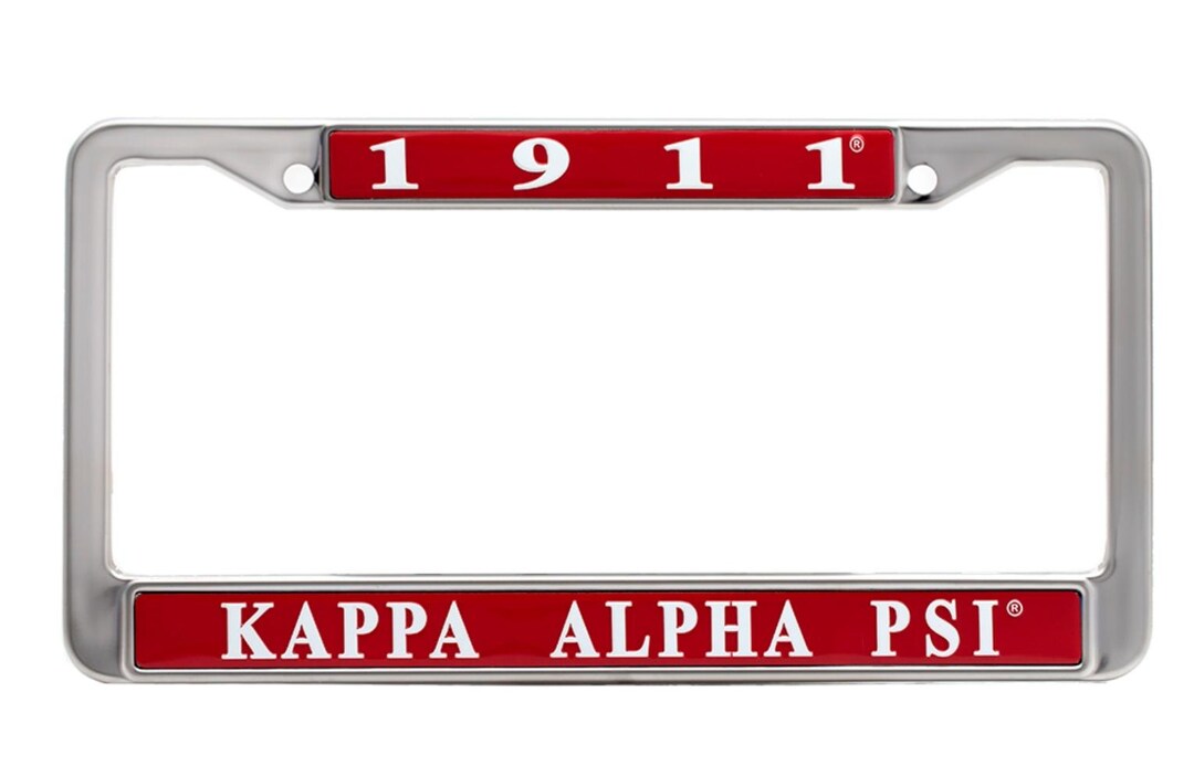 Kappa Alpha Psi - License Plate - Etsy