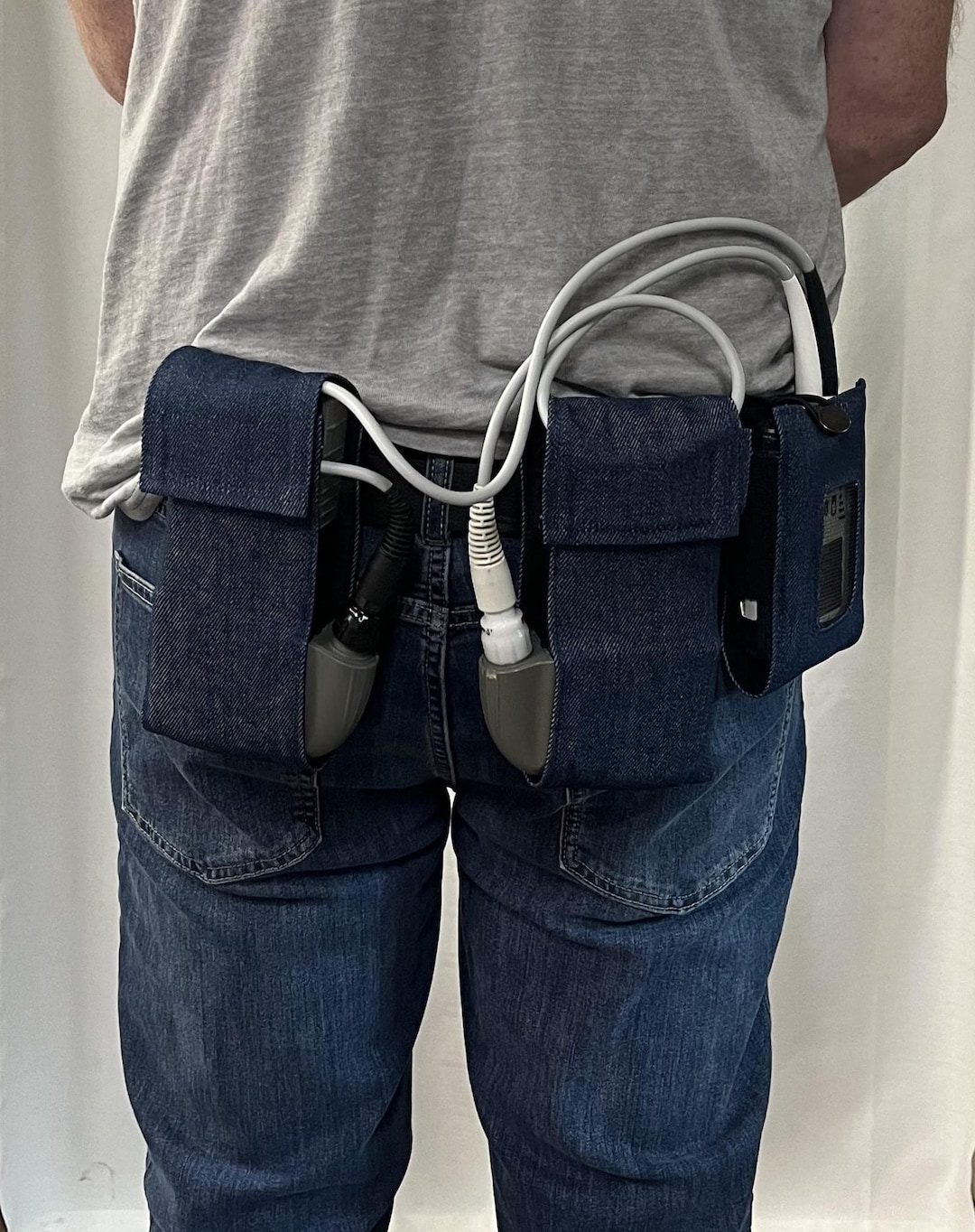 New!(denim) Heartmate 3 LVAD Liberty Belt 3 Pack (allows You the ...