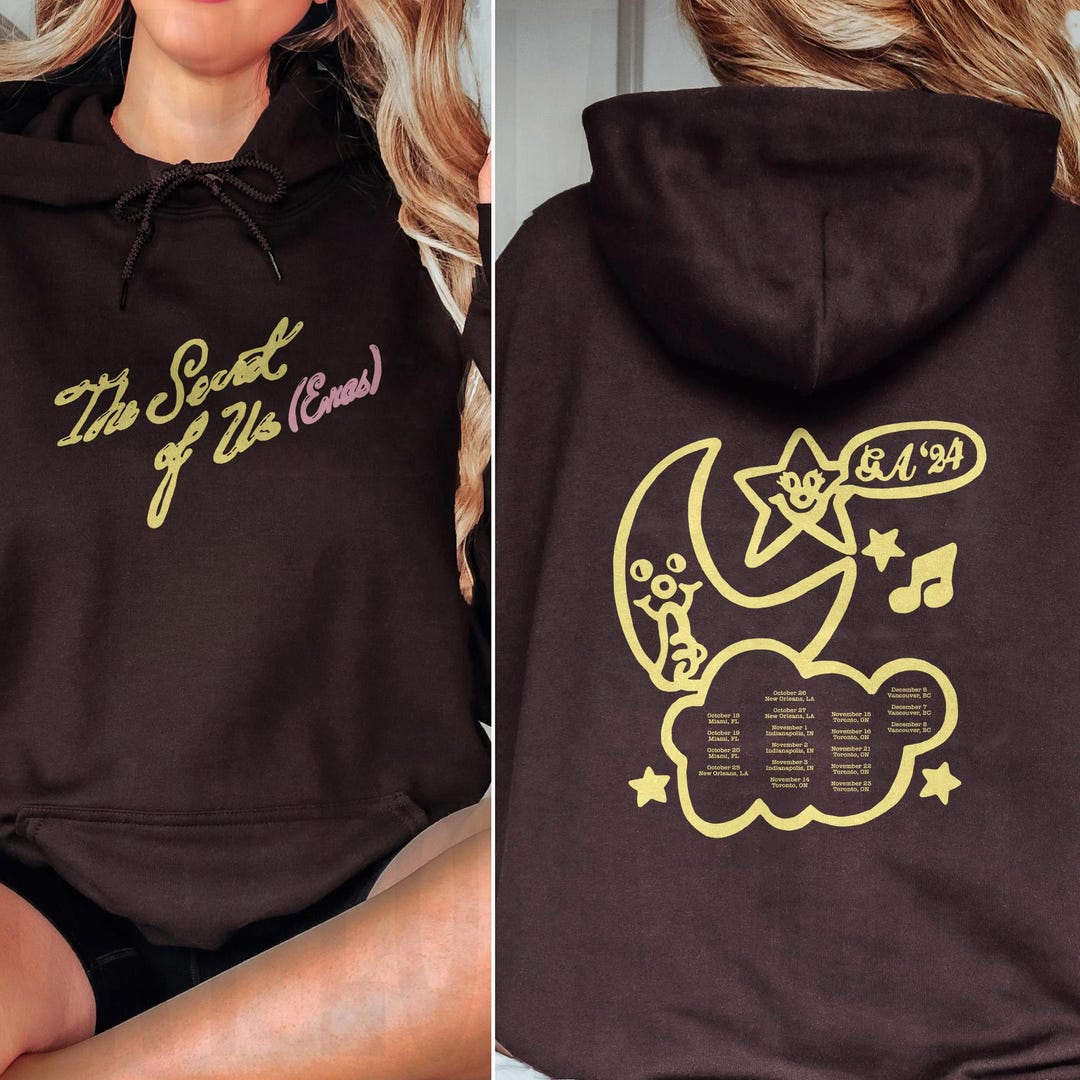 Gracie Abrams the Secret of Us Eras Hoodie Remake - Etsy New Zealand