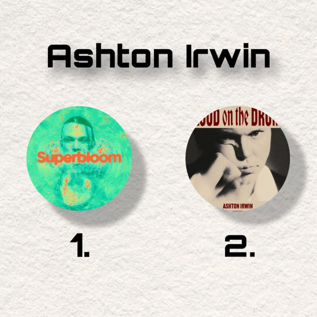 Ashton Irwin Album Cover Pins/buttons - Etsy