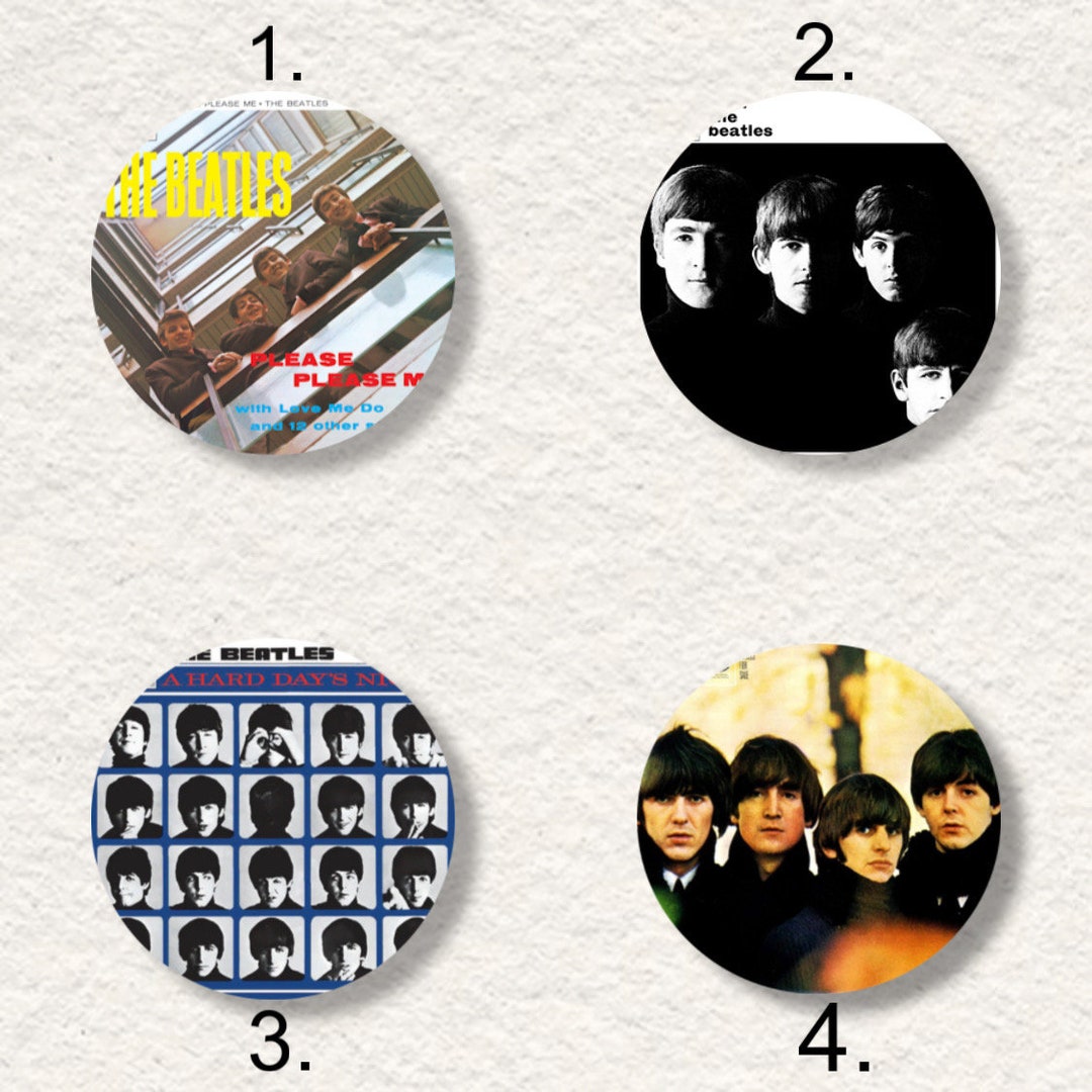 The Beatles Album Cover Pins/buttons - Etsy