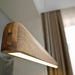 Linear Wooden Hanging Lamp Chandelier,wood Ceiling Led Lamp,dining Room ...