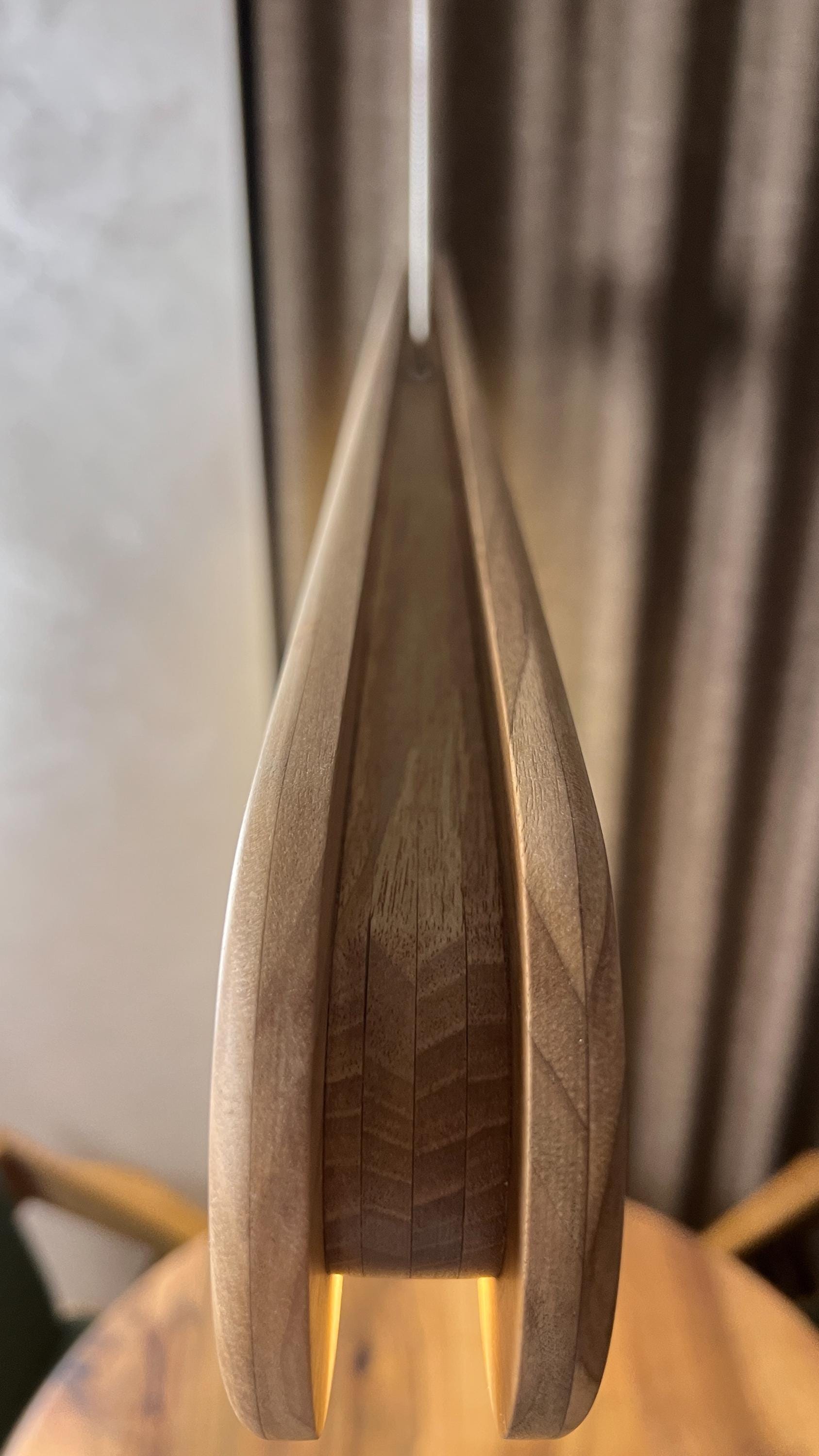 Wood Pendant Linear Light Over Dining Table,living Room,kitchen Island ...