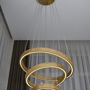 Wood Lighting,round Chandelier Lighting Dining Room,kitchen Island ...