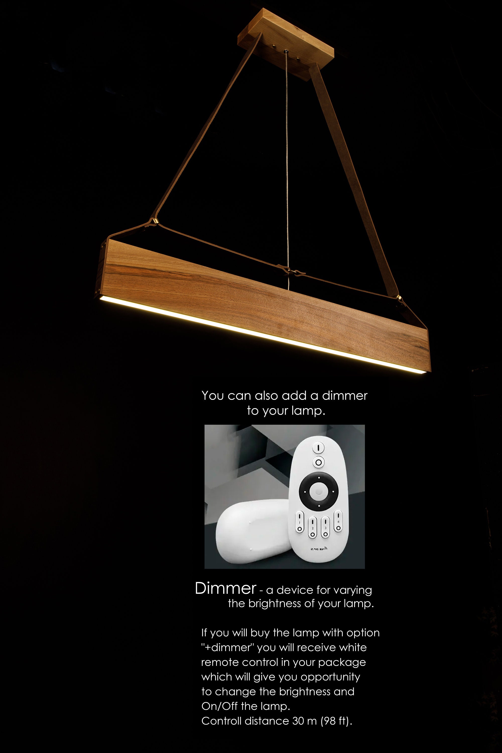 Kitchen Island Lamp,dinig Room Lamp,linear Pendant Light,kitchen ...