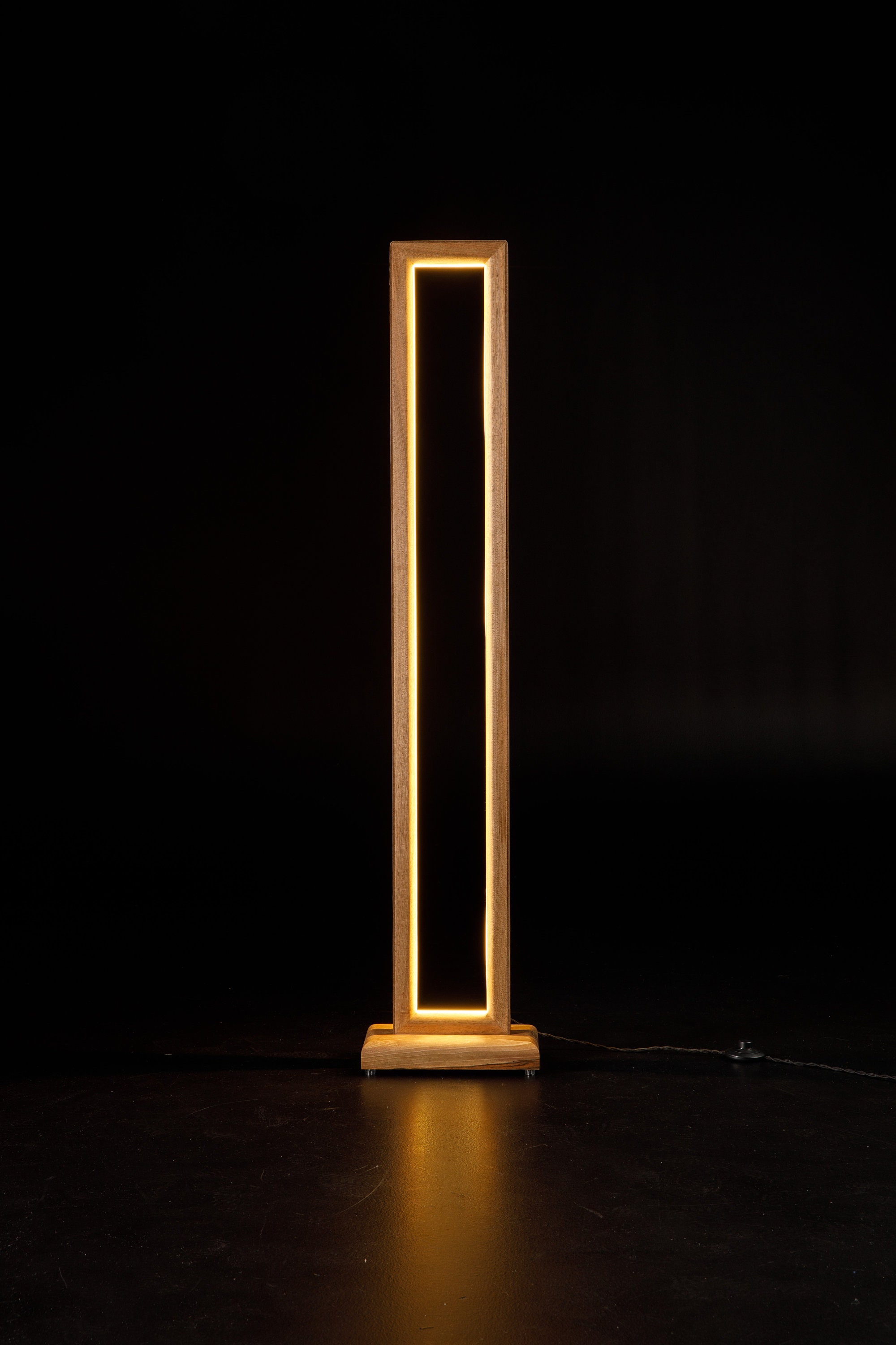 Led Light Arc Floor Lamp,arched Floor Lamp,modern Standing Lamp,wood ...