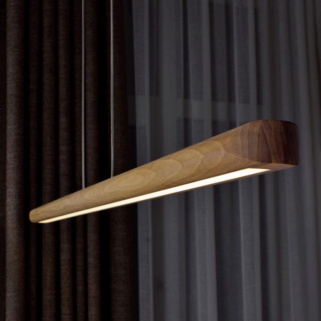 Linear Pendant Light for Kitchen Island Dining Room,linear Chandeliers ...