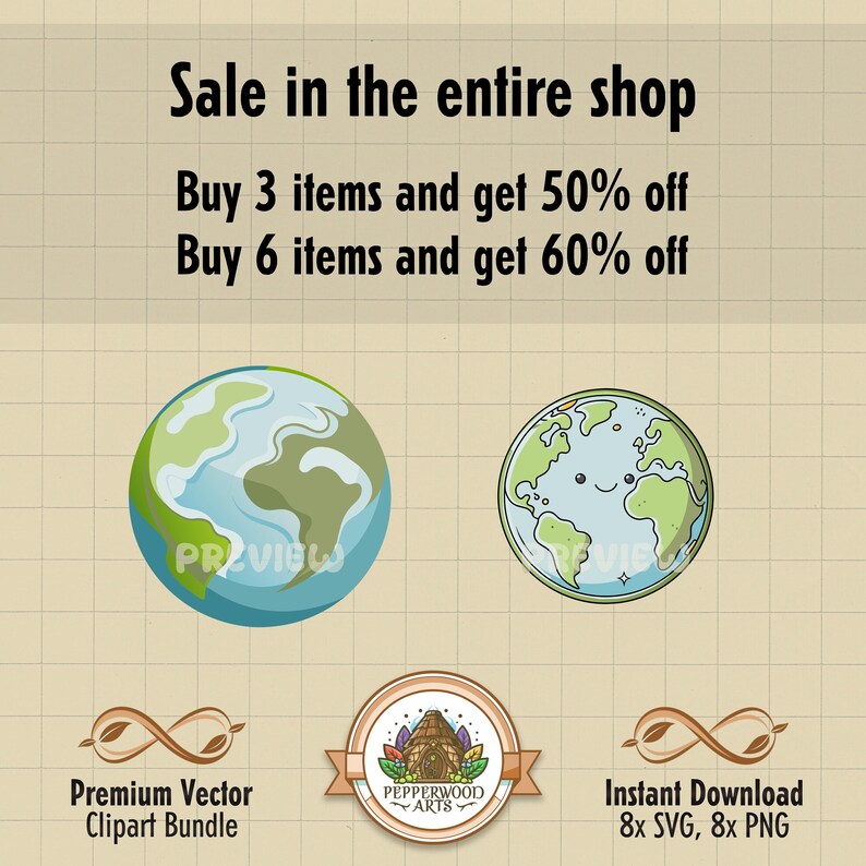 Earth Clipart Bundle, Planet Earth Svg, Globe Png, Mother Earth Clipart ...