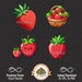 Strawberry Clipart Bundle, Strawberry Png, Digital Strawberries ...
