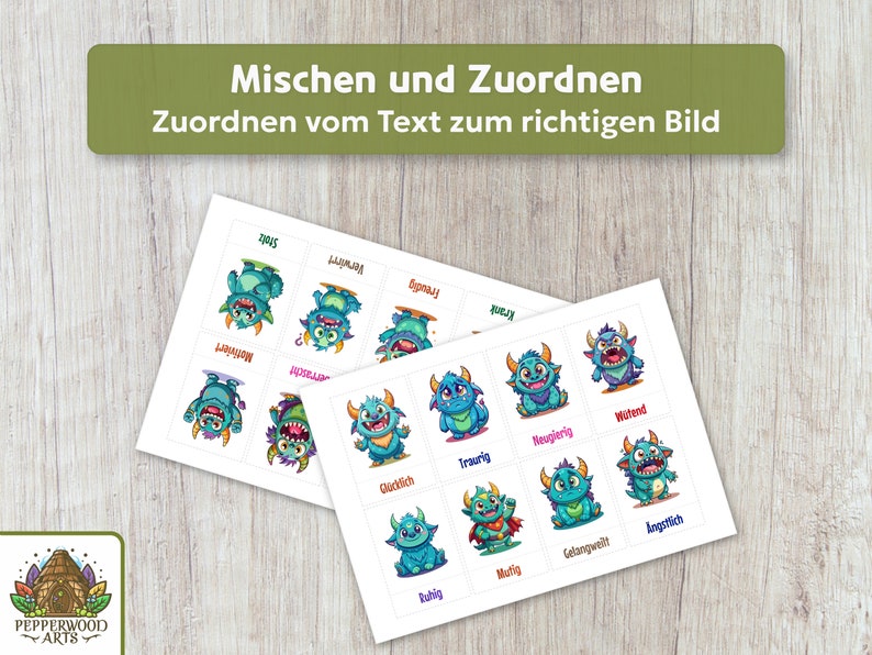 Emotions Flashcards for Kids | Montessori Feelings Cards | Learning ...