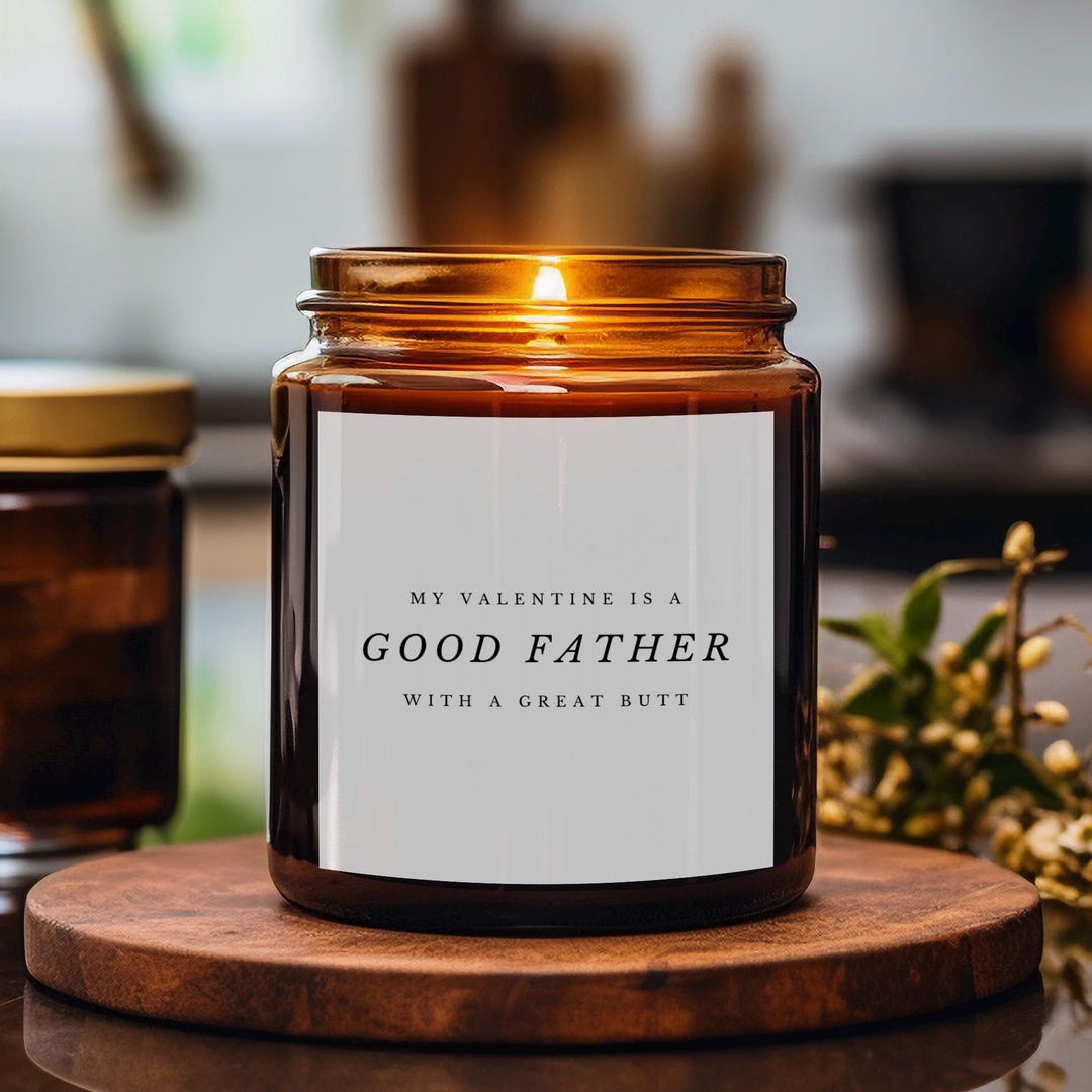 Father Valentines Day Candle Gift, Great Butt Candle, Gift for Him ...