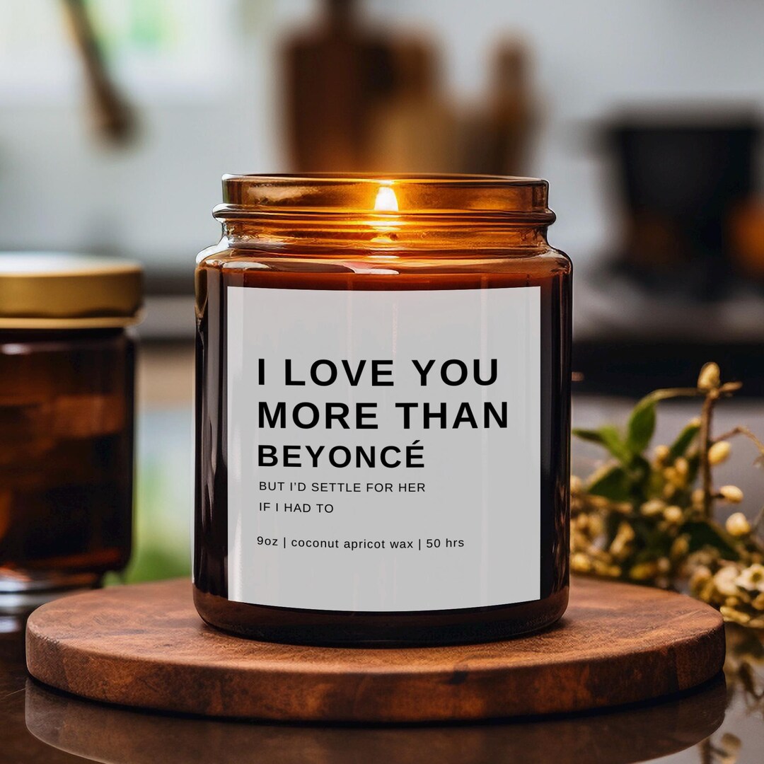 Beyonce Fan Candle Gift, Stylish Gift Beyonce Fan, Valentines ...