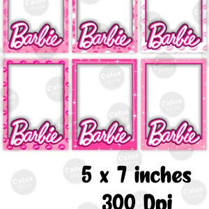 Doll Box Cutout Bundle 19 Designs Transparent Background SVG / Png Barb ...