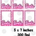 Doll Box Cutout Bundle 19 Designs Transparent Background SVG / Png Barb ...