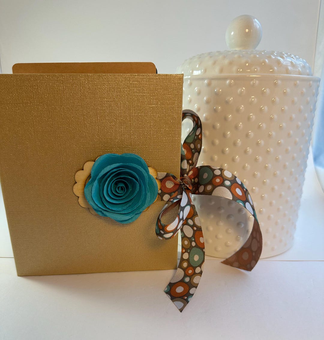 Klimt-esque Mini Album Artsy Journal Scrapbook Photo Album Junk Journal ...