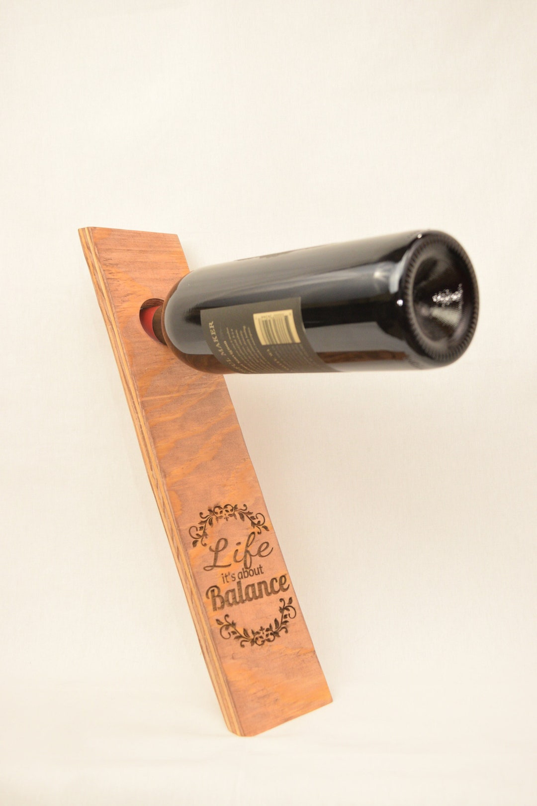 Gravity Wine Holder - Etsy