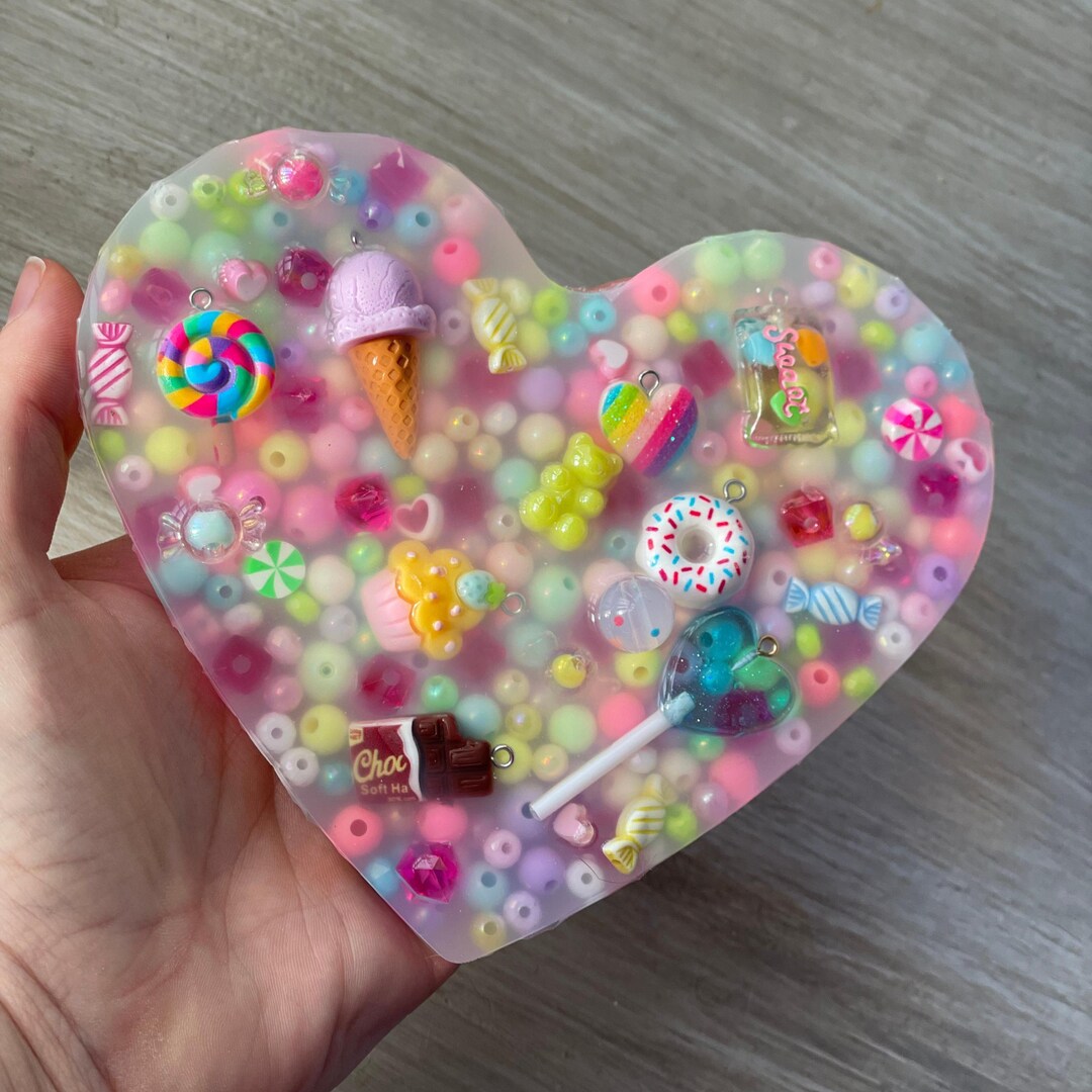 CANDY Heart XL Reusable Picky Pad, Stress and Anxiety Relief, Fidget ...