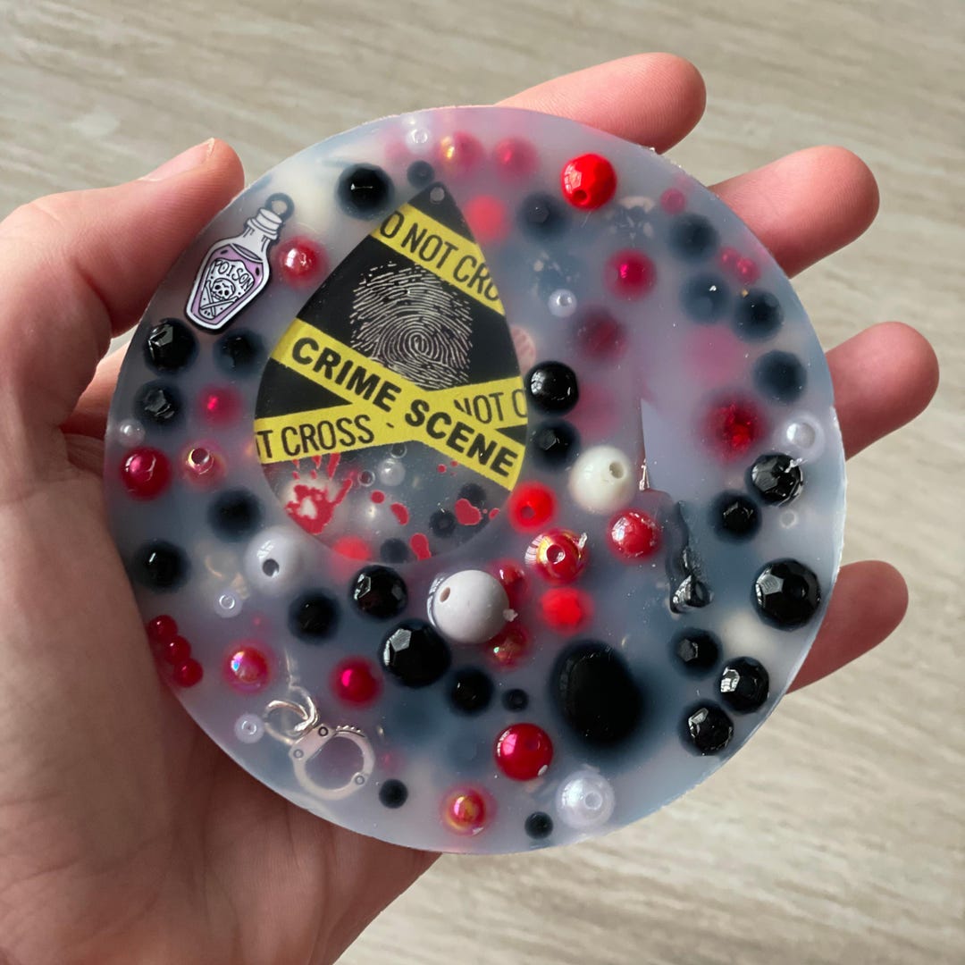 True Crime Themed Picky Pad, REUSABLE Picky Pad, Pick Pad, Picking Pads ...