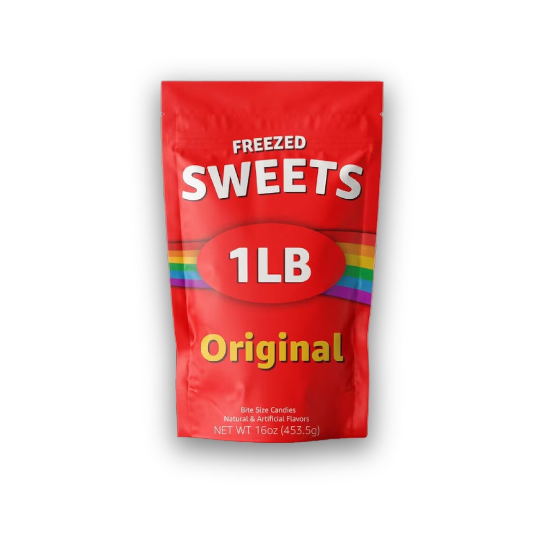Freeze Dried Candy Original 1lb / Freeze Nerdy Candy / Large Bag Candy ...