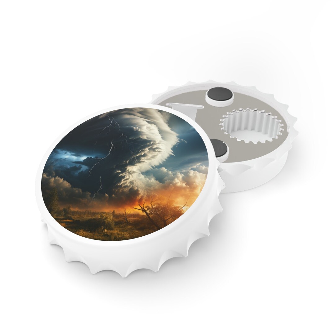 Stormy Weather Cyclone Twisting Tornado Fury Funnel Magnetic Bottle ...