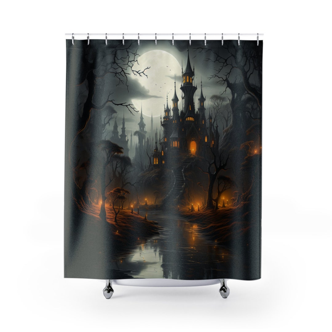 Gothic Castle Dark Macabre Aesthetic Halloween Vibes Vintage Vampire ...