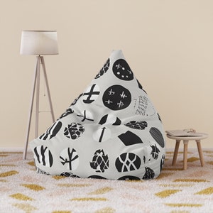 Scandi Chic Bean Bag Chair Cover - Etsy