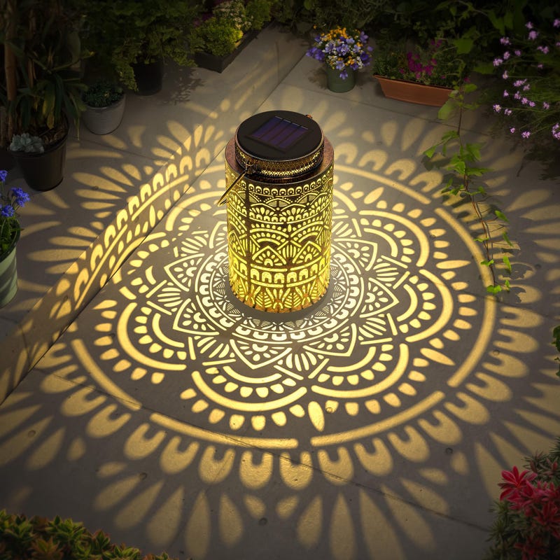 Solar Garden Lights - Etsy