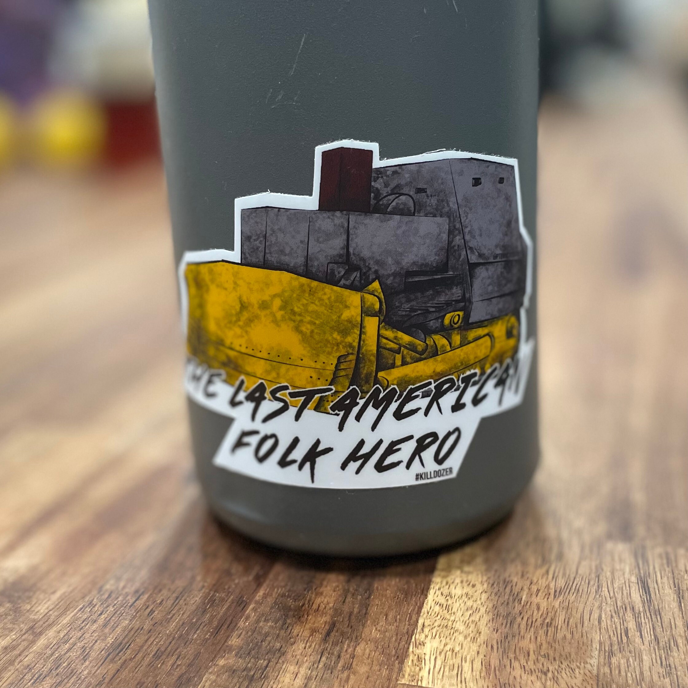 Killdozer Vinyl Sticker - Etsy