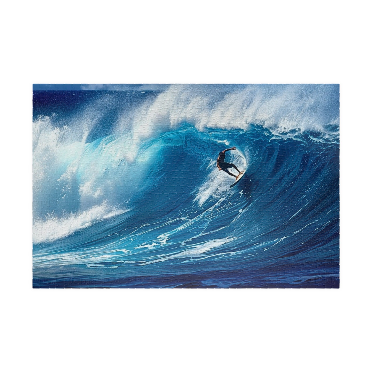Surf in Hawaii Jigsaw Puzzle, Perfect Gift for Surfer, Surfer Puzzle ...