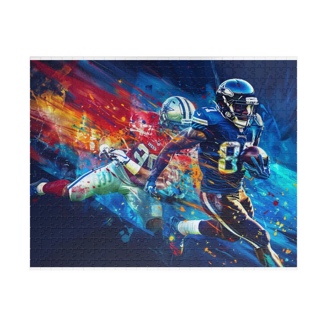 American Football Game Jigsaw Puzzle: Sports Fan Gift (252-1014 Pcs) - Etsy