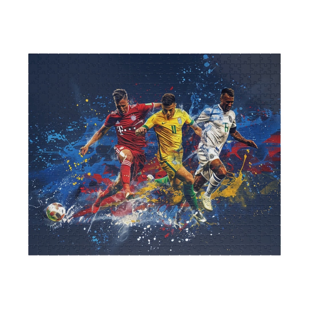 Soccer World Cup Jigsaw Puzzle: Chromacanva Design, Sport Puzzle (252 ...