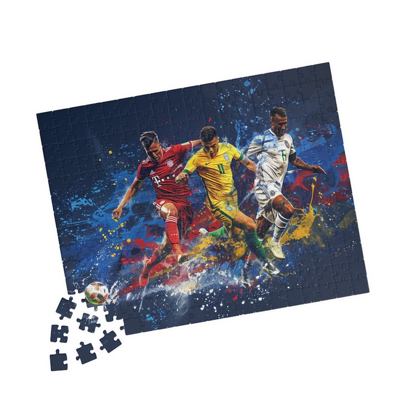 Soccer World Cup Jigsaw Puzzle: Chromacanva Design, Sport Puzzle (252 ...