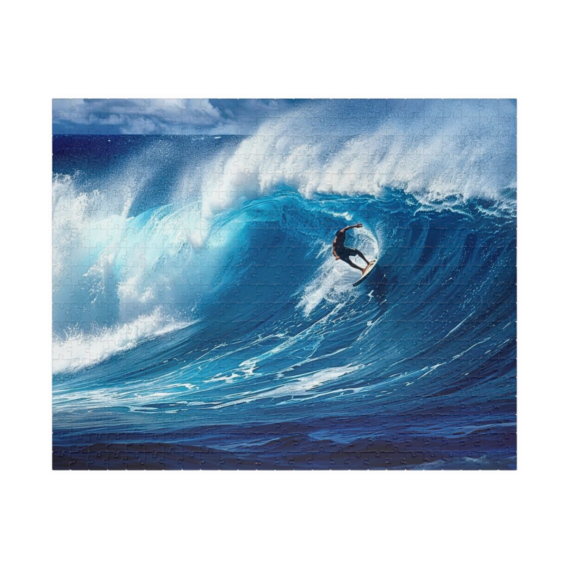 Surf in Hawaii Jigsaw Puzzle, Perfect Gift for Surfer, Surfer Puzzle ...