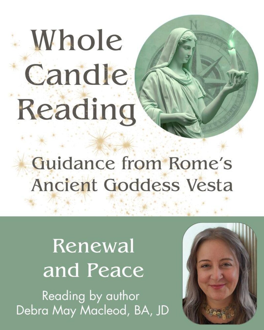 Whole Candle Reading | Goddess Vesta Guidance: Renewal and Peace - Etsy