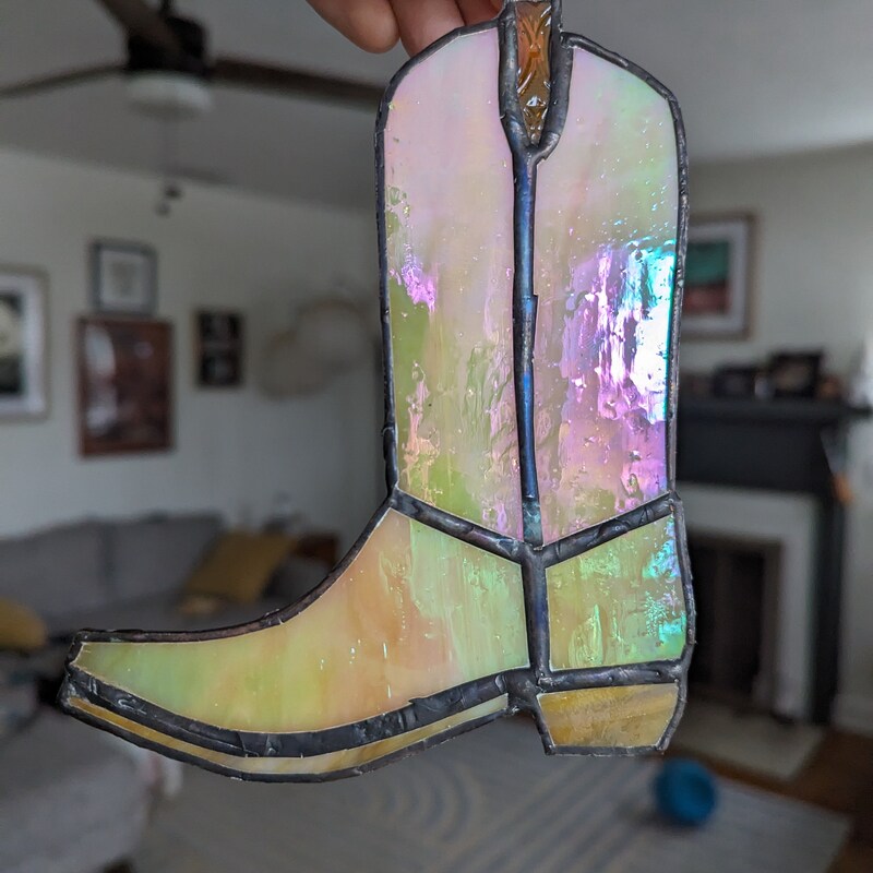 Cowboy Boot Vase - Etsy