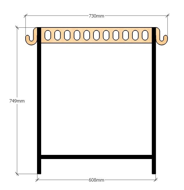 Montessori Clothes Rack Plans DXF DIY - Etsy