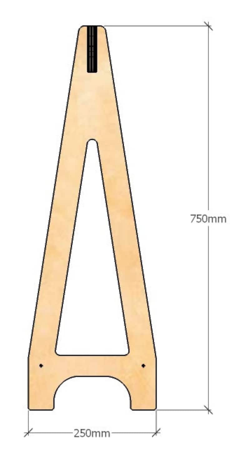 Montessori Clothes Rack Plans DXF DIY - Etsy