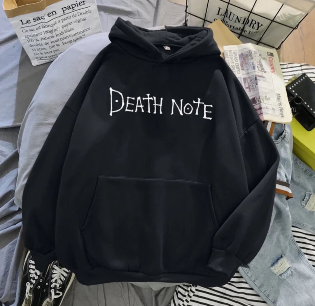 Death Note Hoodie - Etsy