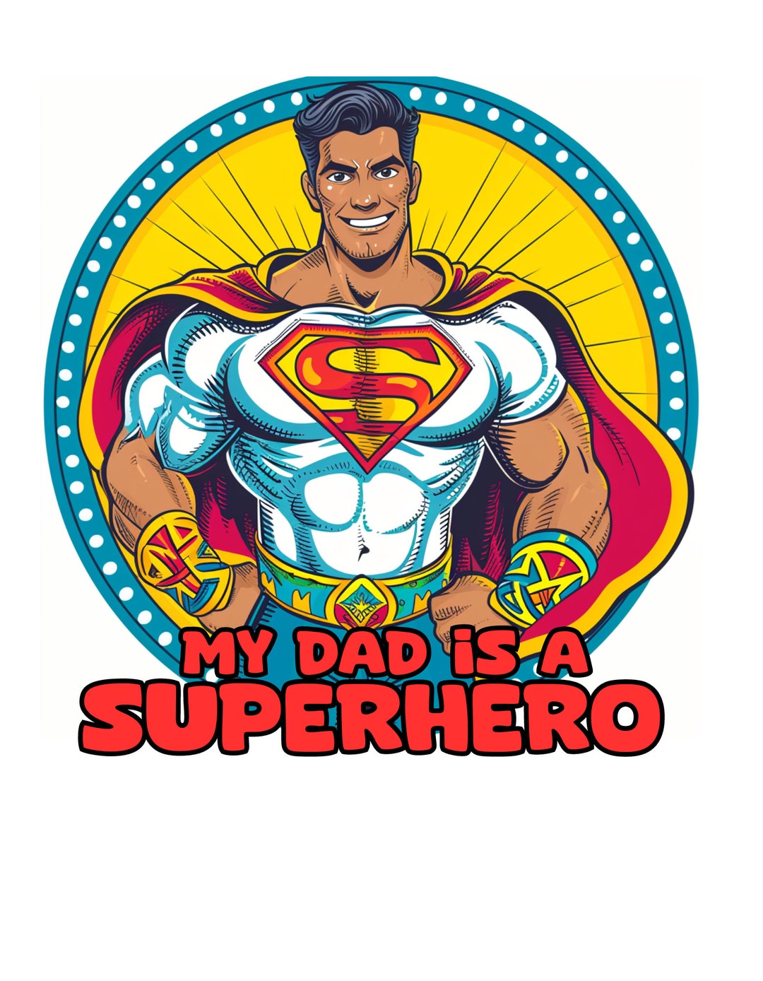 My Dad is a Superhero Shirts - Etsy